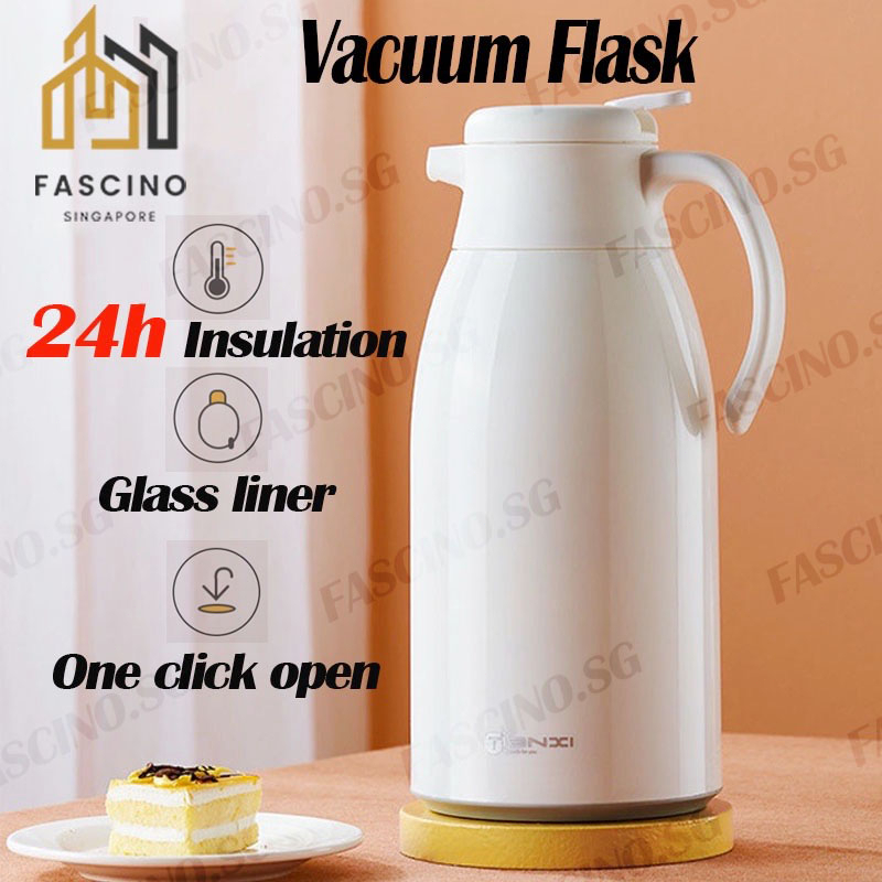 【SG】1L 1.9L Thermal Jug Vacuum Double Walled Thermos Flask | Shopee ...