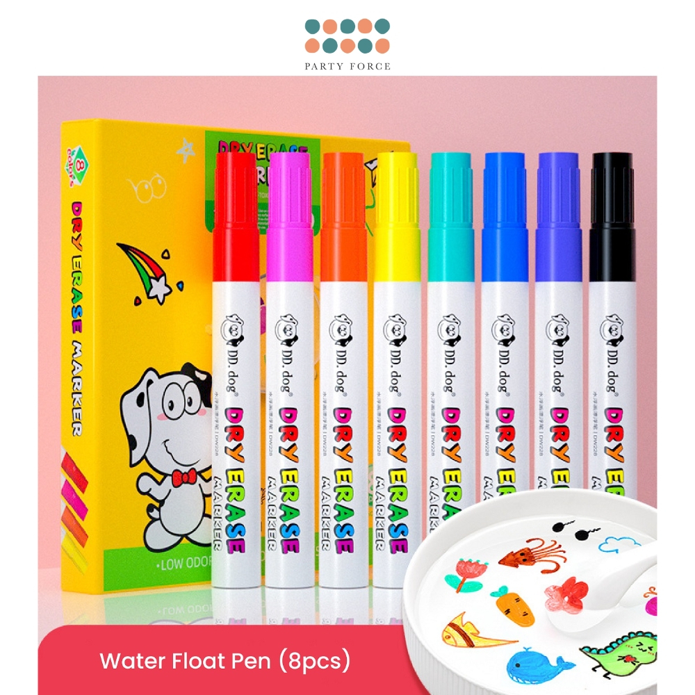 [SG seller] Floating Markers Water float pen whiteboard for kids ...