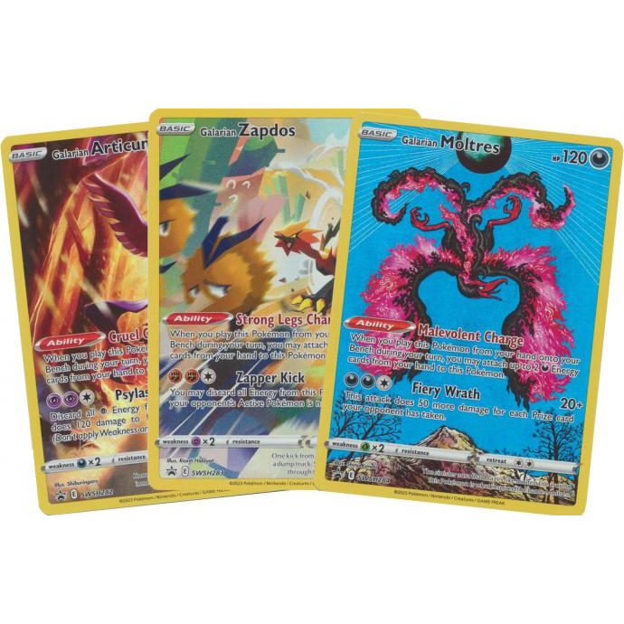 Pokemon Galarian Bird (Galarian Articuno // Galarian Zapdos // Galarian ...
