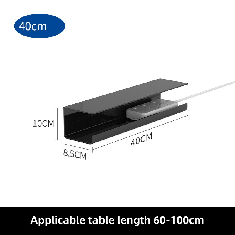 Under The Table Cable Management Rack Under Desk Cable Organizer Cable ...