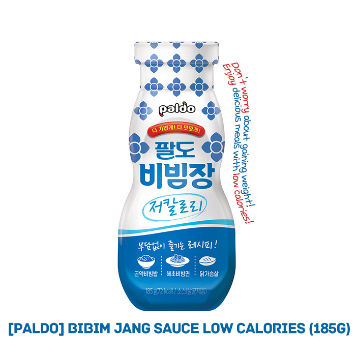 [paldo] Bibim Jang Sauce for Noodles Reamen Low Calories (185g) # ...