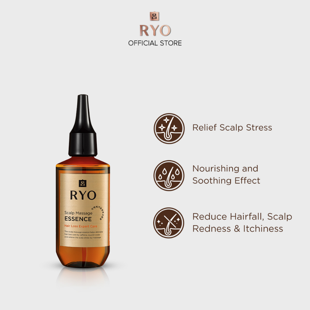 Ryo Hair Loss Expert Care Scalp Massage Essence 80ml -Intensive ...