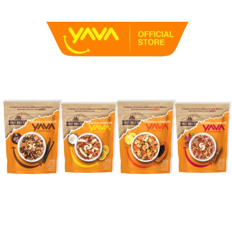 East Bali Cashews / YAVA Granola Cereal (400g/200gr) | Shopee Singapore