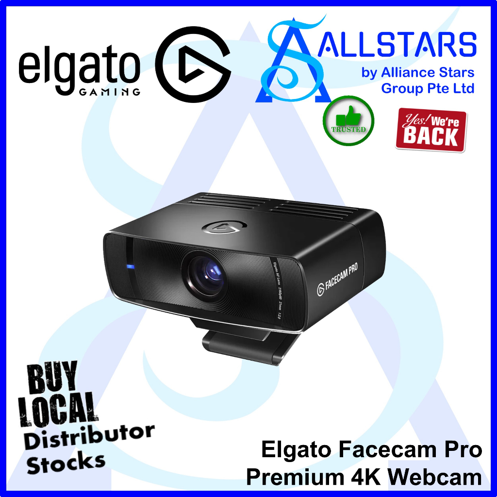 (ALLSTARS : We are Back / Live Stream PROMO) Elgato Facecam PRO Premium ...