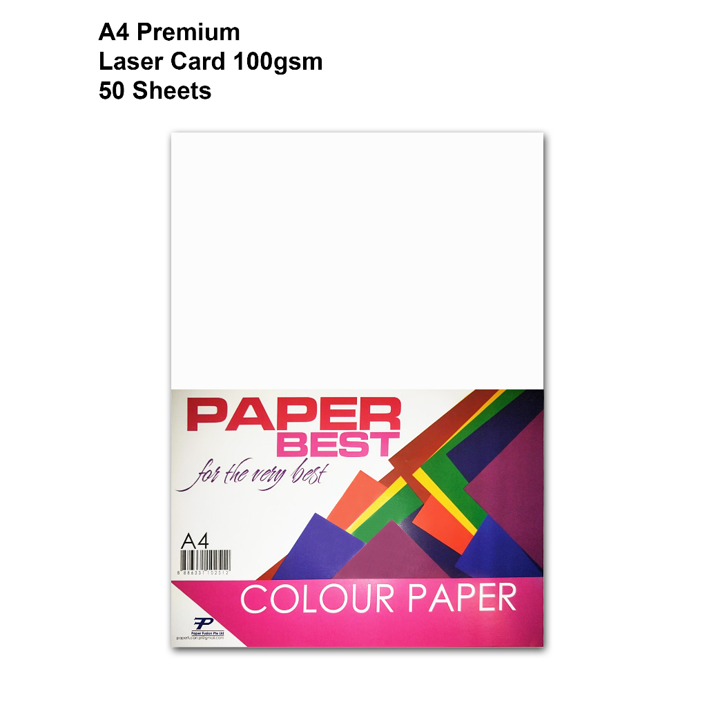 A4 Paper best White / Black / Kraft Paper / Laser Card ( 80/ 110/ 120 ...