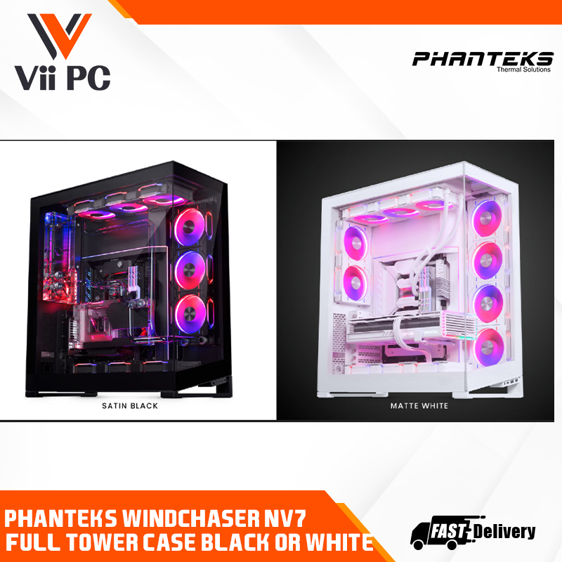 Phanteks Windchaser NV7 Full-Tower Chassis, High Airflow Performance ...