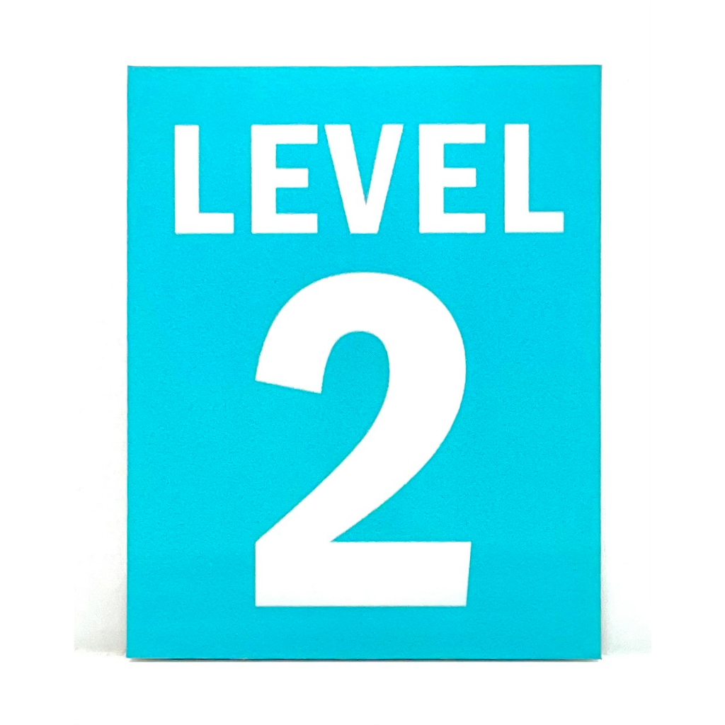 LEVEL 2 SIGNAGE ( 80mm x 100mm ) | Shopee Singapore