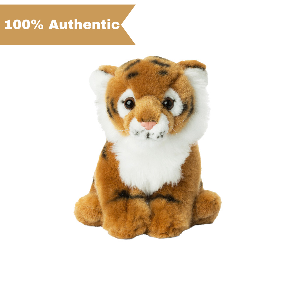 WWF Tiger Floppy Plush Toy 19cm. Tiger Wild Animal Soft Toy "100% ...