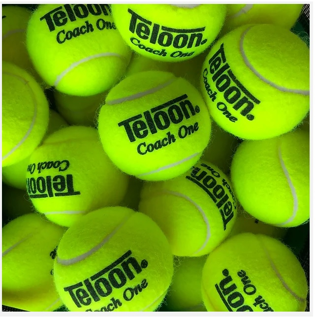 Teloon Coach One Tennis Ball / 10 Balls 15 Balls 30 Balls 45 Balls 60 ...