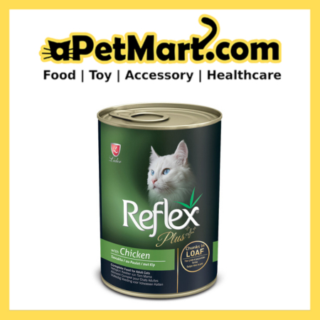 REFLEX CAT WITH CHICKEN CHUNKS IN LOAF WET CANNED FOOD 400G CAN ...