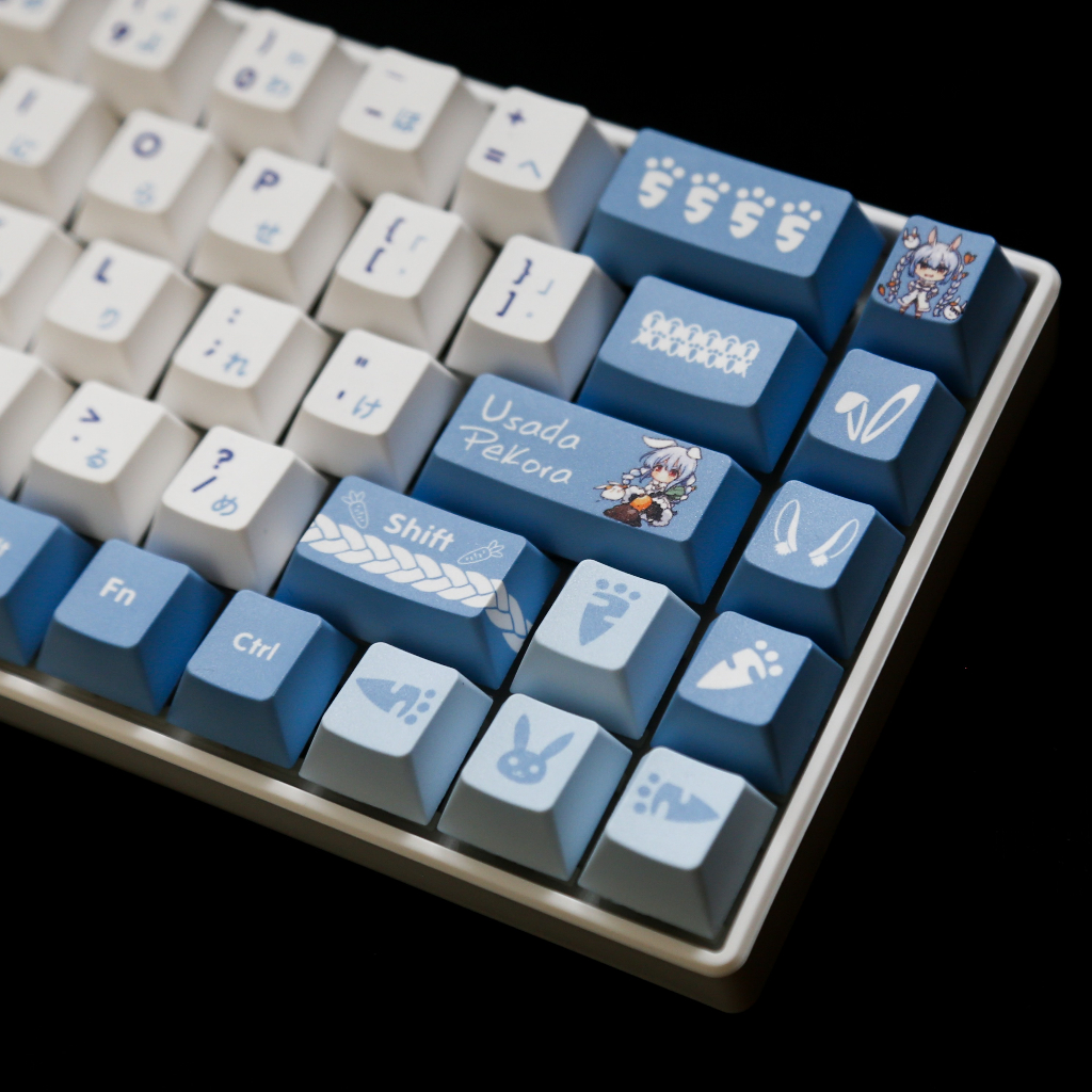 Vtuber Hololive JP Usada Pekora Theme PBT Keycaps | Shopee Singapore