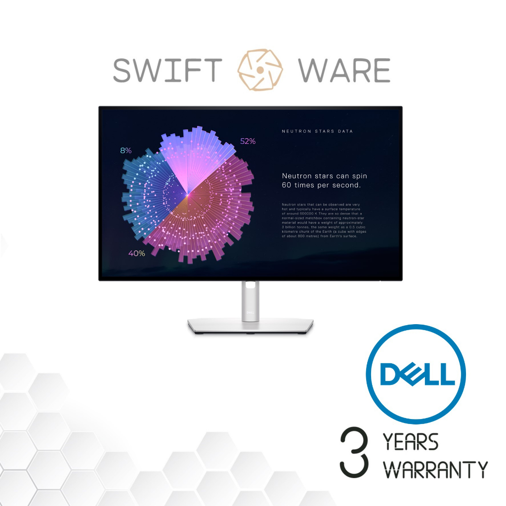 Dell UltraSharp 27 Inch USB-C Hub Monitor - U2722DE | True To Life ...