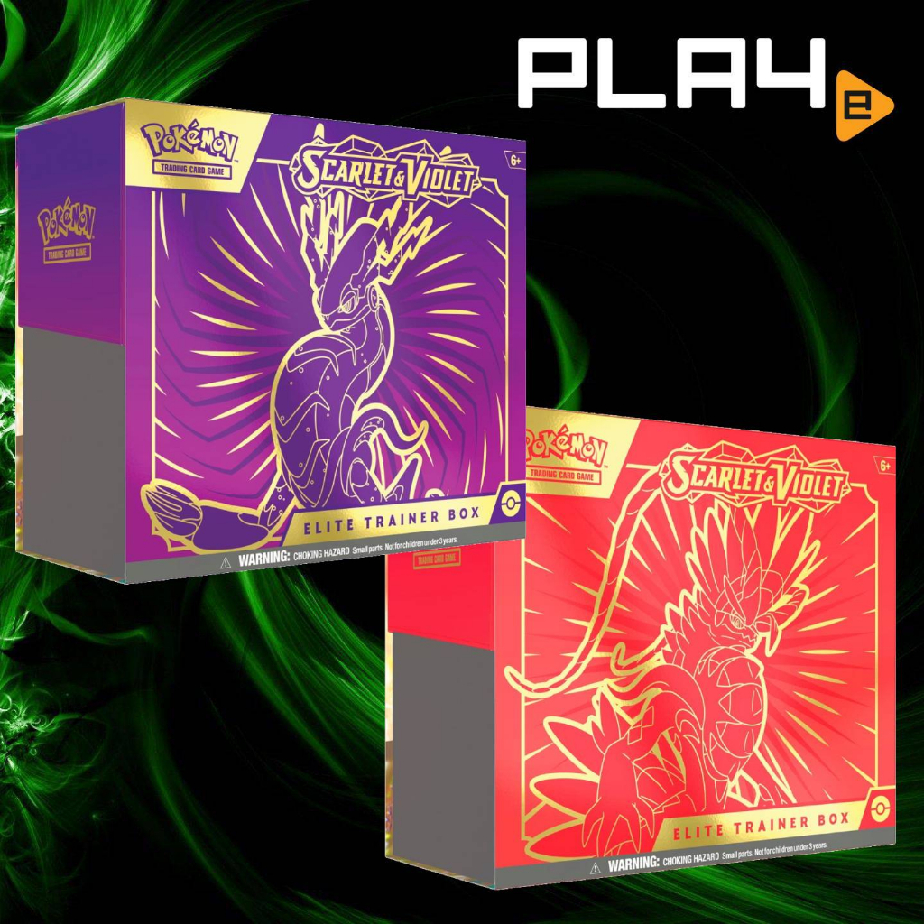 Pokemon SV1 Scarlet & Violet Koraidon/ Miraidon Elite Trainer Box ...