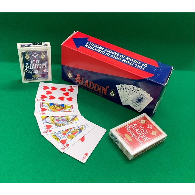 1001 Aladdin Playing Cards/1 Box - 12 Decks/Poker Size/Made in USA ...