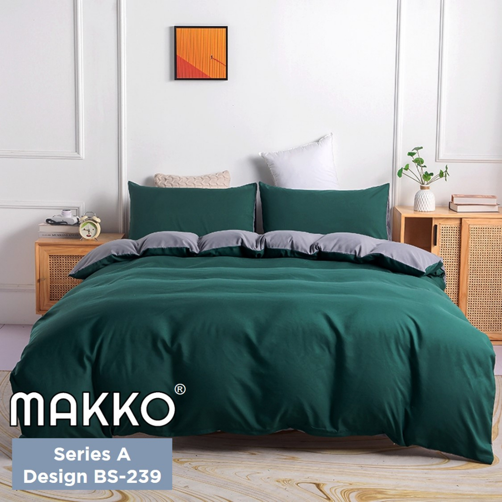 MAKKO Premium Collection ★ Solid Colors Pillow Case ★ Bolster Case Add ...