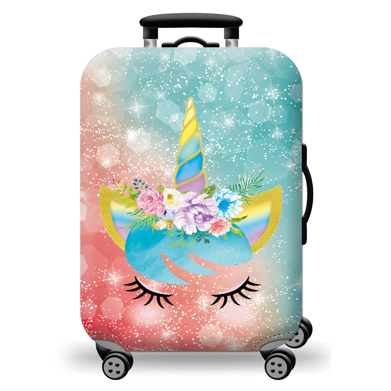 [SG Seller] Part 4 Elastic Travel Luggage Bag Protector Cover Suitcase ...