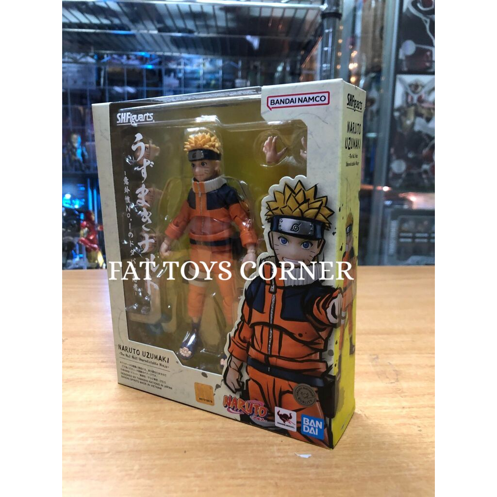 S.H.Figuarts SHF Naruto Uzumaki The No.1 Most Unpredictable Ninja ...