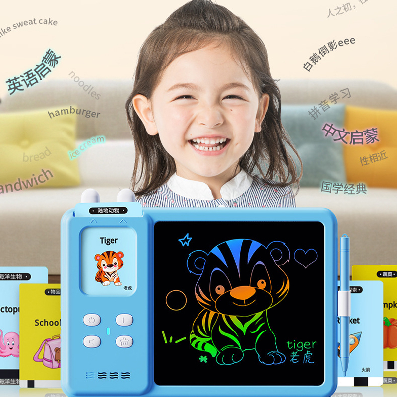 224 Sight Words 2-in-1 Talking Flash Cards Learning Tablet with LCD ...
