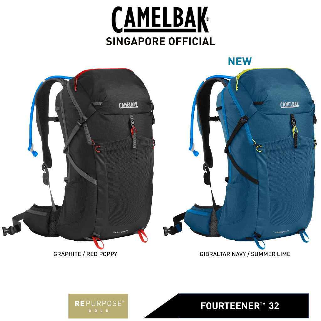 CamelBak Fourteener 32 Outdoor Hiking Bag Backpack with 3L Crux ...