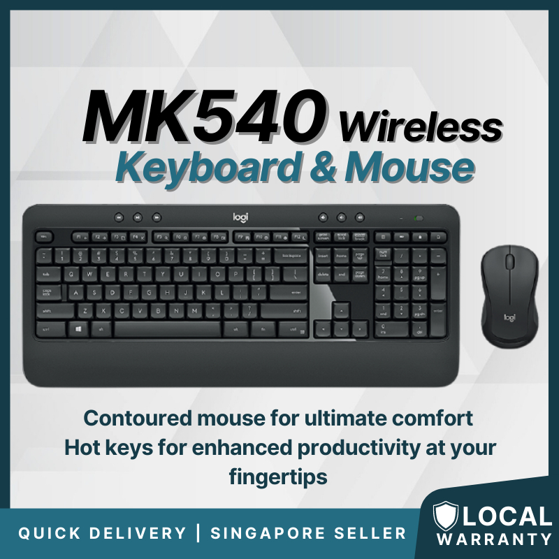 [SG] MK540 Wireless Keyboard Mouse Combo | Shopee Singapore