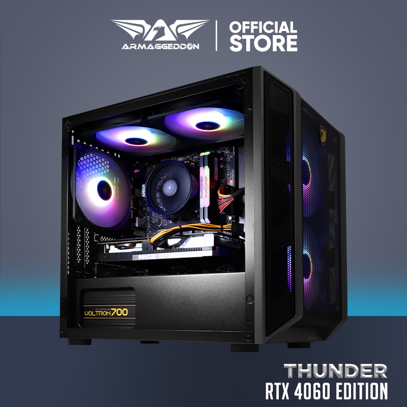 Armaggeddon Thunder RTX 4060 Edition Gaming PC | Intel | AMD Ryzen ...