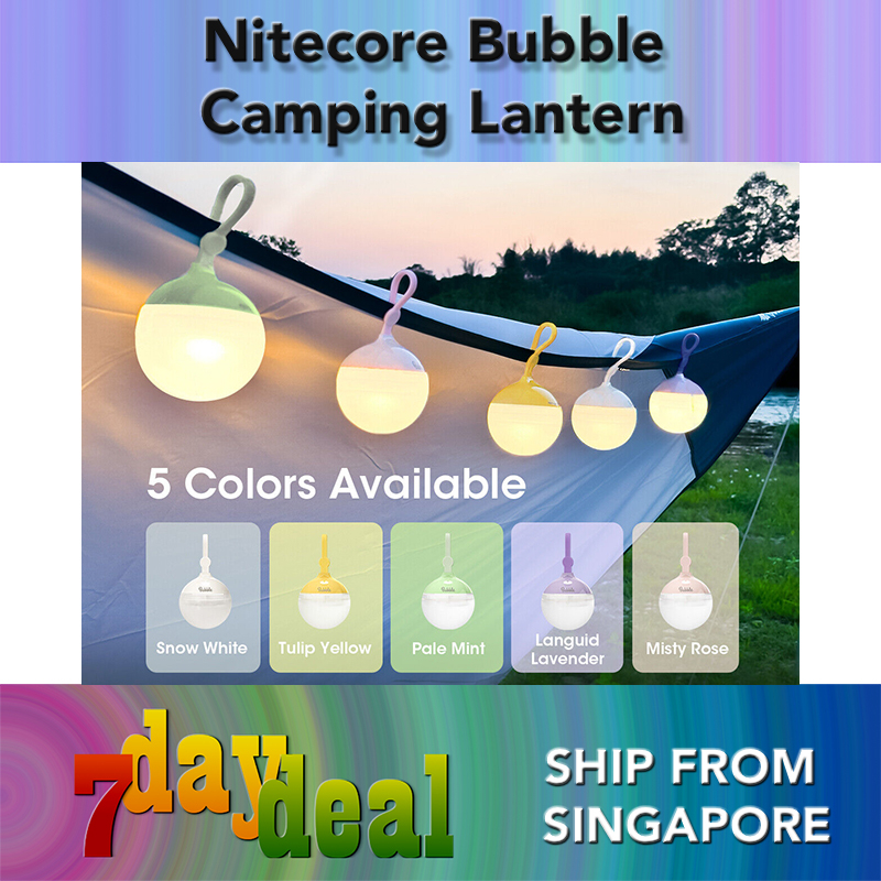Nitecore Bubble Camping Lantern (Brightness Control LED Light with ...