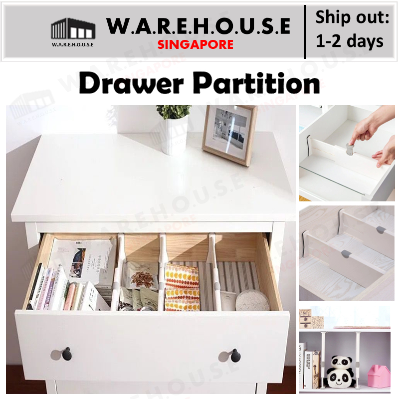 [Warehouse] Extendable Drawer Partition - Storage Divider Kitchen ...