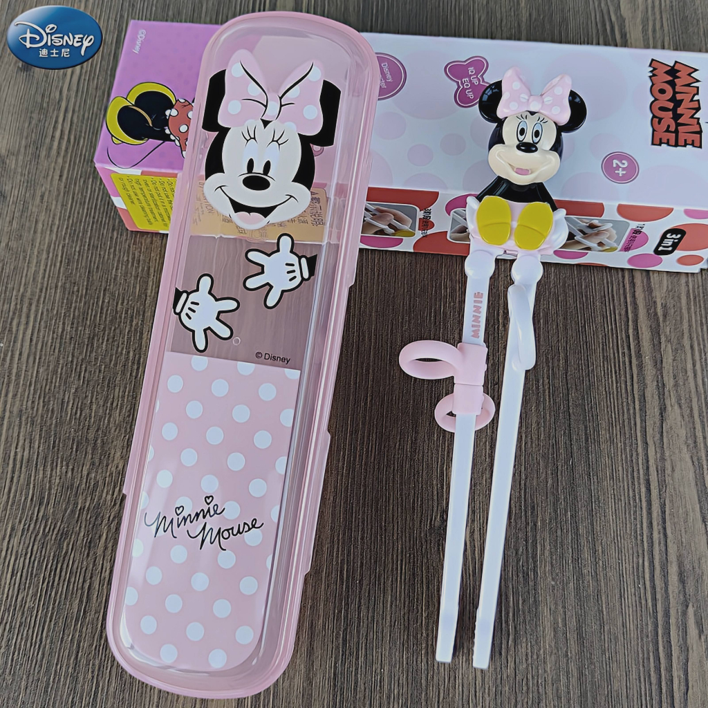Disney Tableware / Kids Learning Chopsticks / Fork & Spoon / 3 in 1 ...