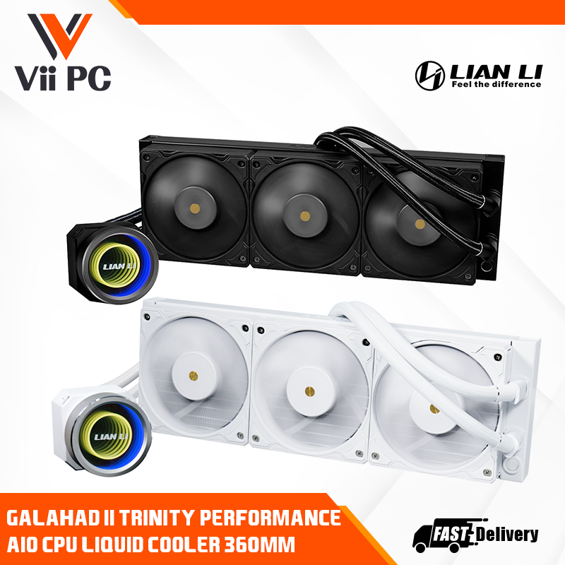 Lian Li Galahad II Trinity Performance 360 AIO CPU Liquid Cooler 360mm ...