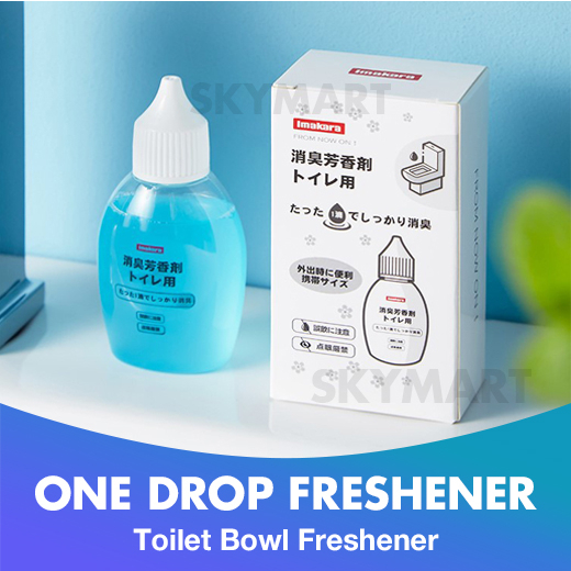 Imakara One Drop Toilet Bowl Freshener Toilet Refresher | Shopee Singapore