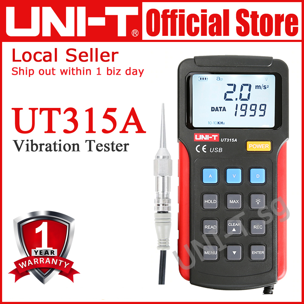 Uni-T UT315A Vibration Tester | Shopee Singapore