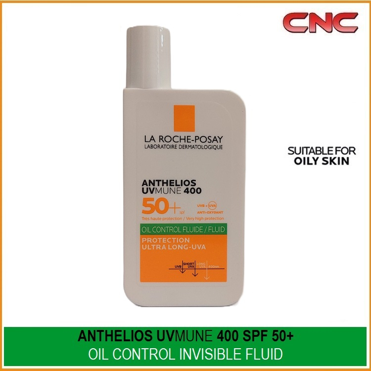 [Exp 2027] La Roche-Posay Anthelios UVMune 400 SPF50+ Oil Control Invisible Fluid 50ml | Shopee ...