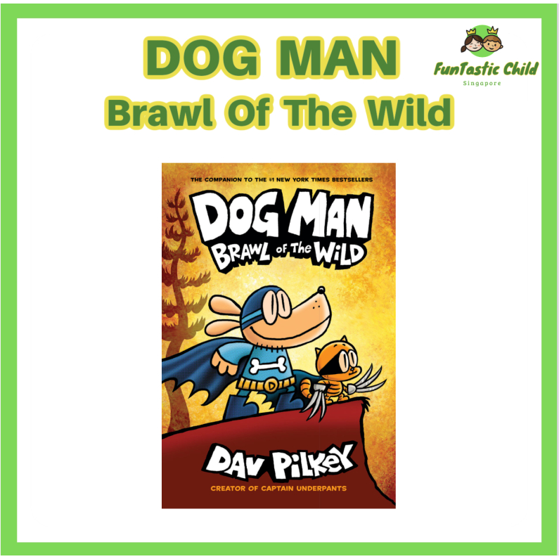 FunTastic Child DOG MAN Brawl of The Wild Comics Books for Children DOG ...