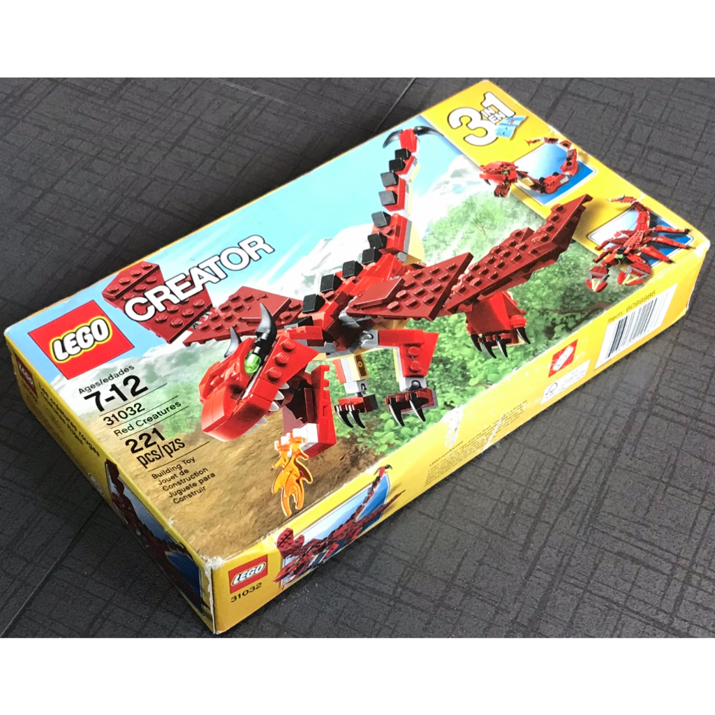 LEGO 31032 Creator Series Red Creatures | Shopee Singapore