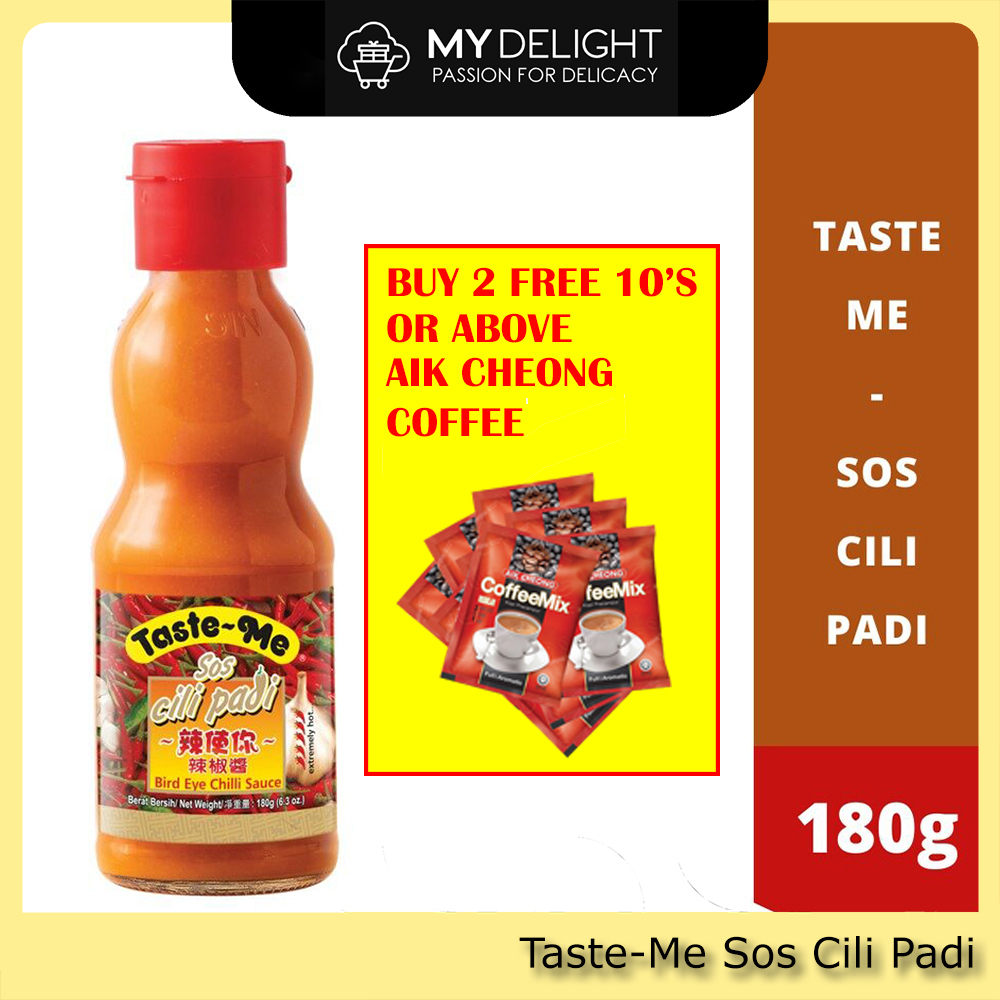 180g Taste-me Chili Cili Chilli Padi Sauce Sos Sin Tai Hing Brand Ah Ma ...