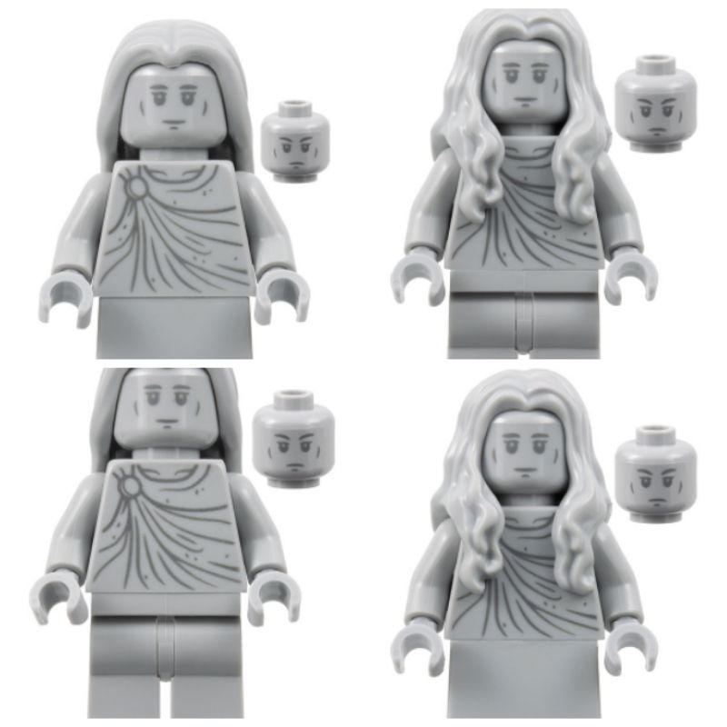 [KSG] LEGO Lotr Elf Statues of Rivendell Set of 4 | Shopee Singapore