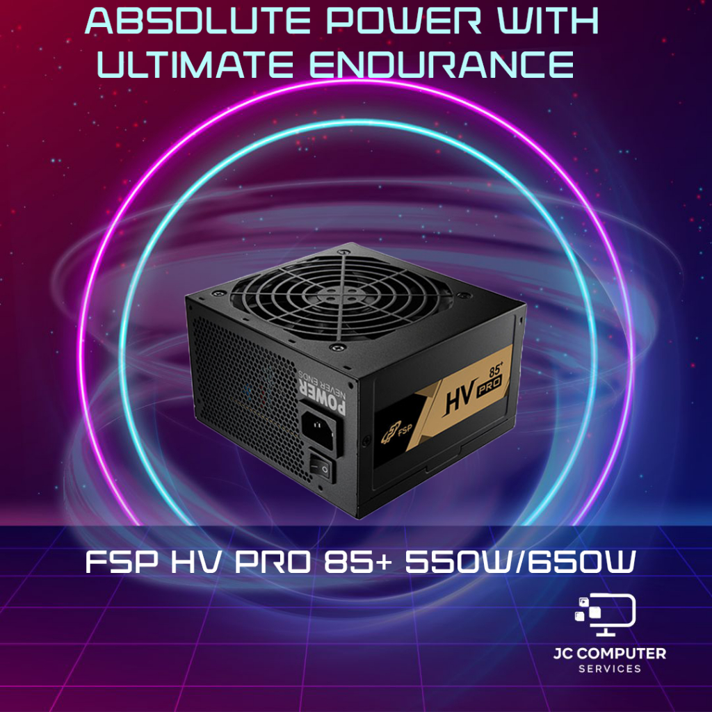 FSP HV PRO 550W 650W PSU Power Supply | Shopee Singapore