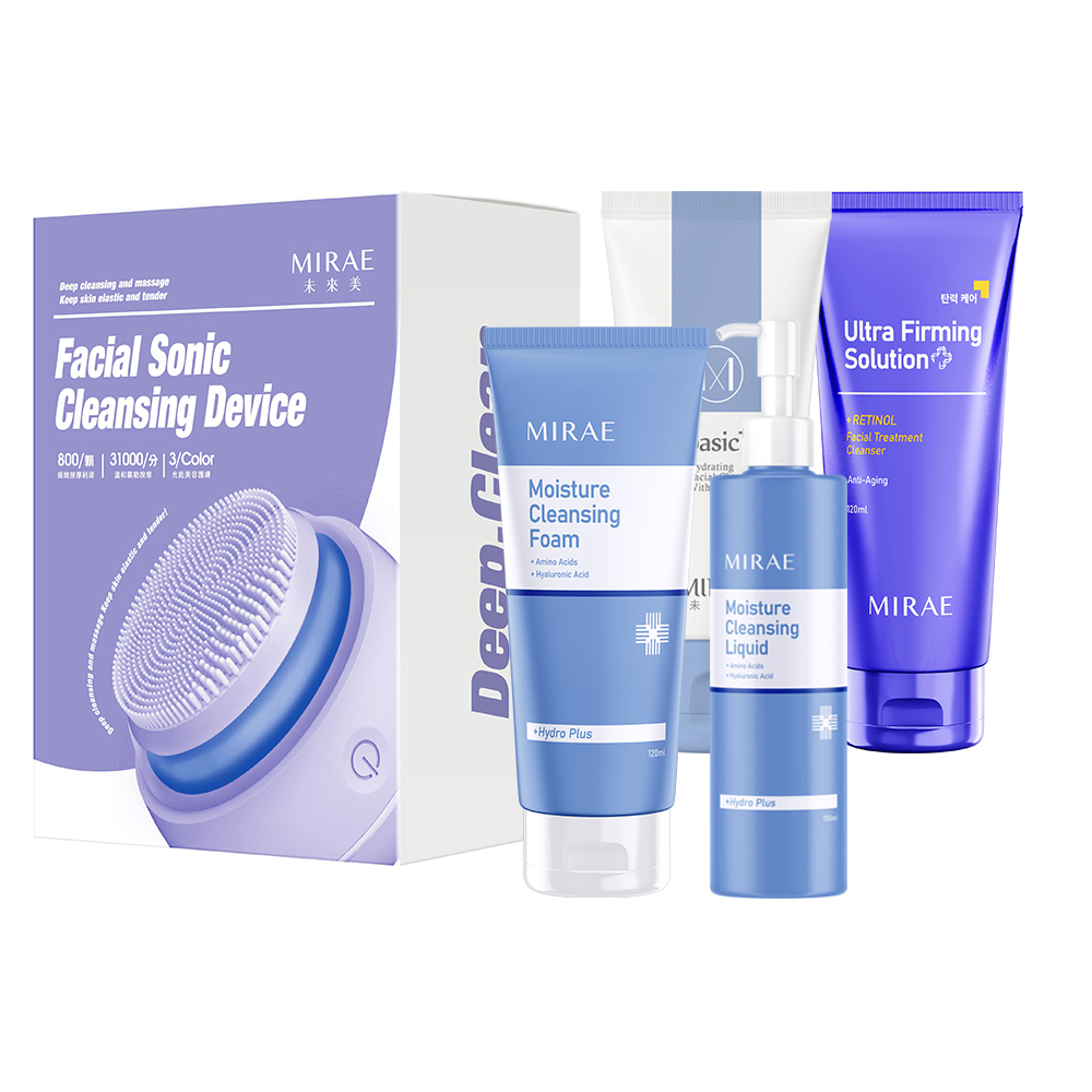 Mirae Facial Sonic Cleansing Device & Bundle Set | Shopee Singapore