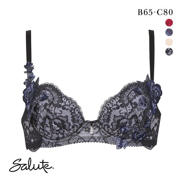 Wacoal Salute Series 10G BTJ410 P-UP Push-Up Bra (Sizes B-C ...
