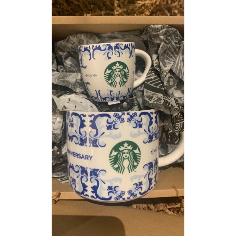 Ltd edition Starbucks Macau 20th Anniversary Mug with Box | Shopee ...