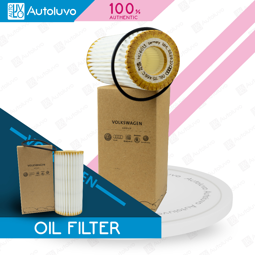 Genuine Oil Filter for Audi A3/A4/A5/VW Golf/Jetta/Passat (06L115562B ...