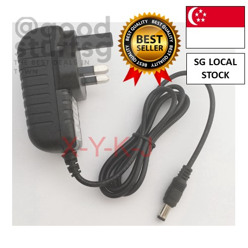 [SG FREE 🚚] AC 100V-240V DC adapter 9V 12V 1A 1.2A 1.3A 1.4A 1.5A 1.6A ...