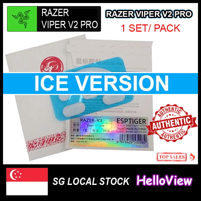 Esports Tiger Ice PTFE skates gaming mouse feet for Logitech Gpro x ...