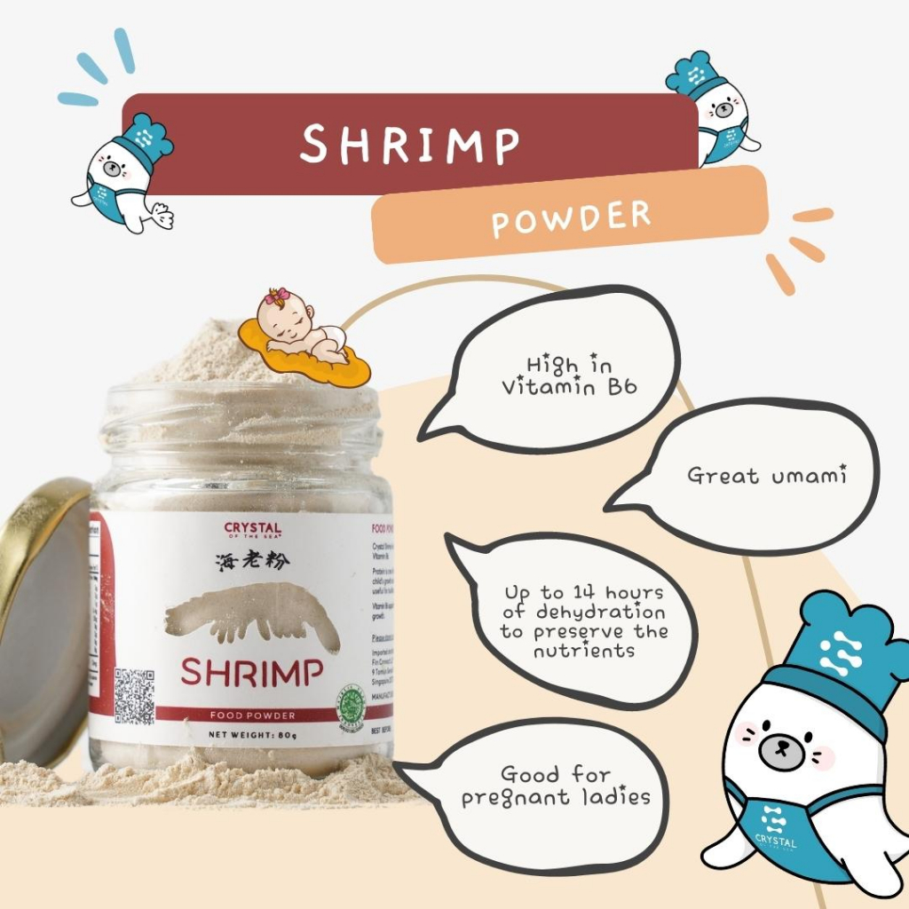 CrystalSeaSG - Premium Shrimp Powder 80g - 18.90 | 20g - 7.90 | Shopee ...