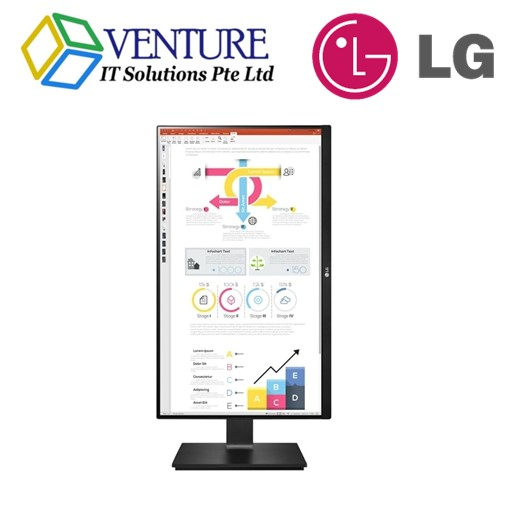 LG 24QP750-B.AHK 23.8"" QHD IPS Monitor with USB Type-C™ /3 yrs ...