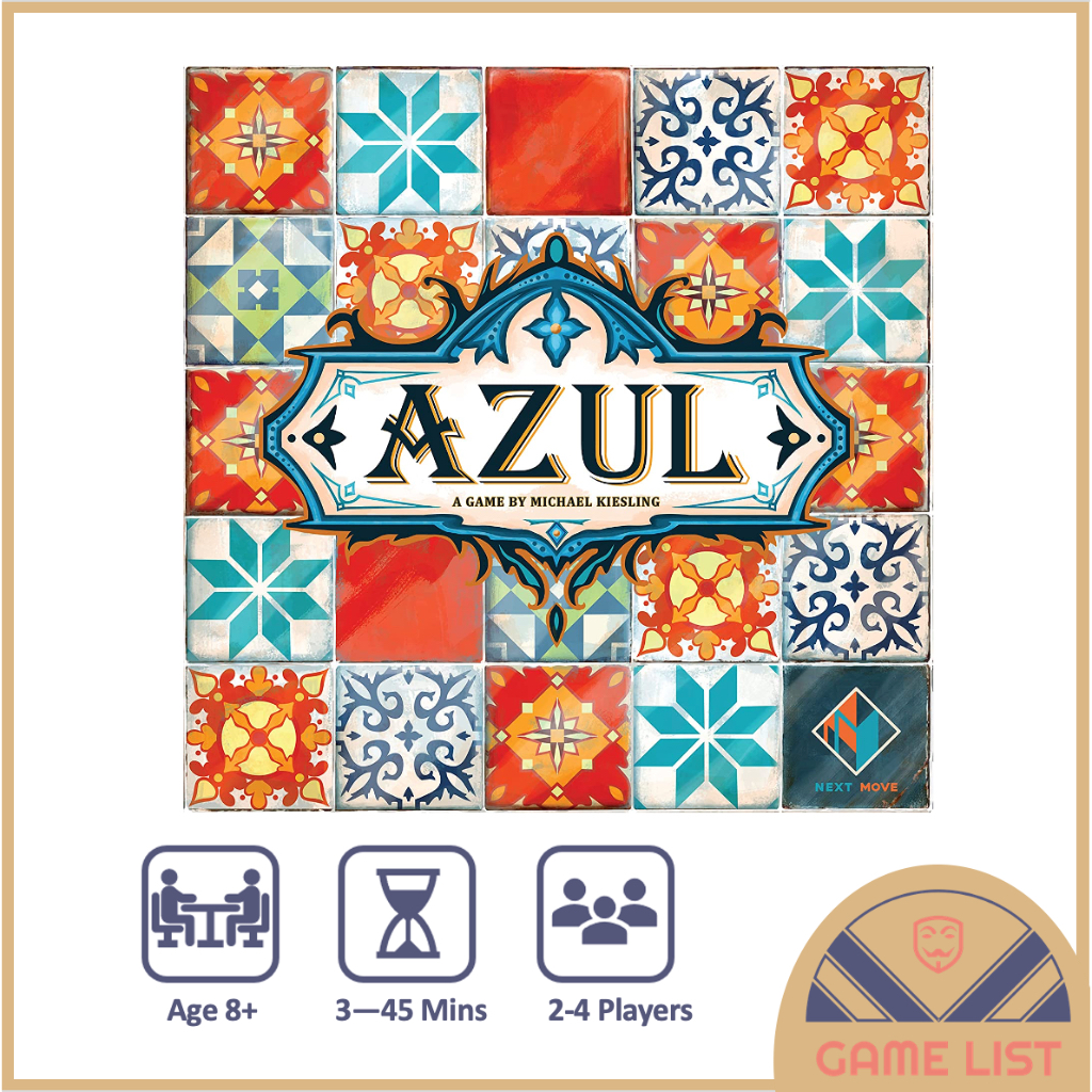 [Local Store] Azul Board Game Board Games Card Game Party Game Family ...