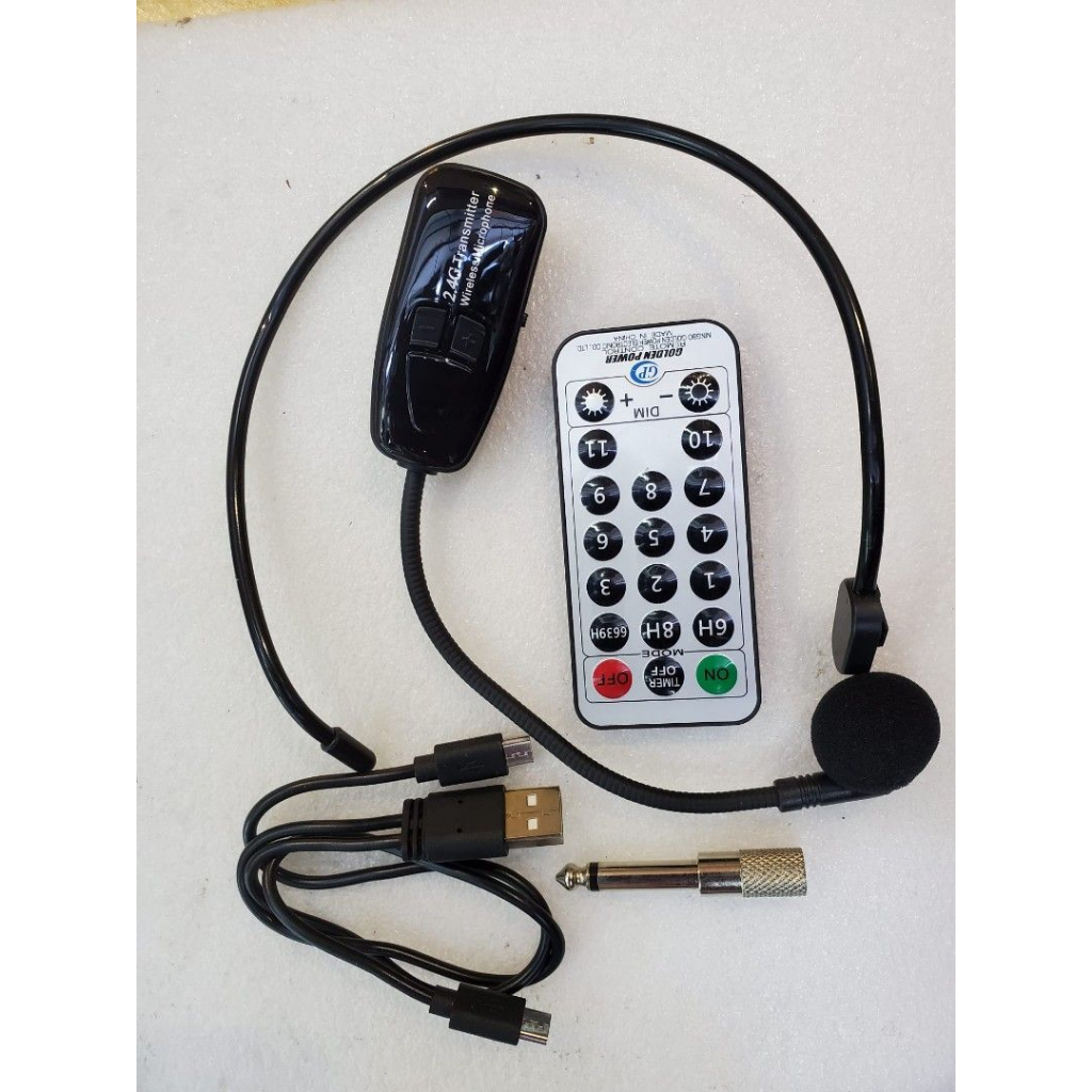 Wireless Microphone Headset Jelly Comb 2.4G Wireless Mic Headset ...