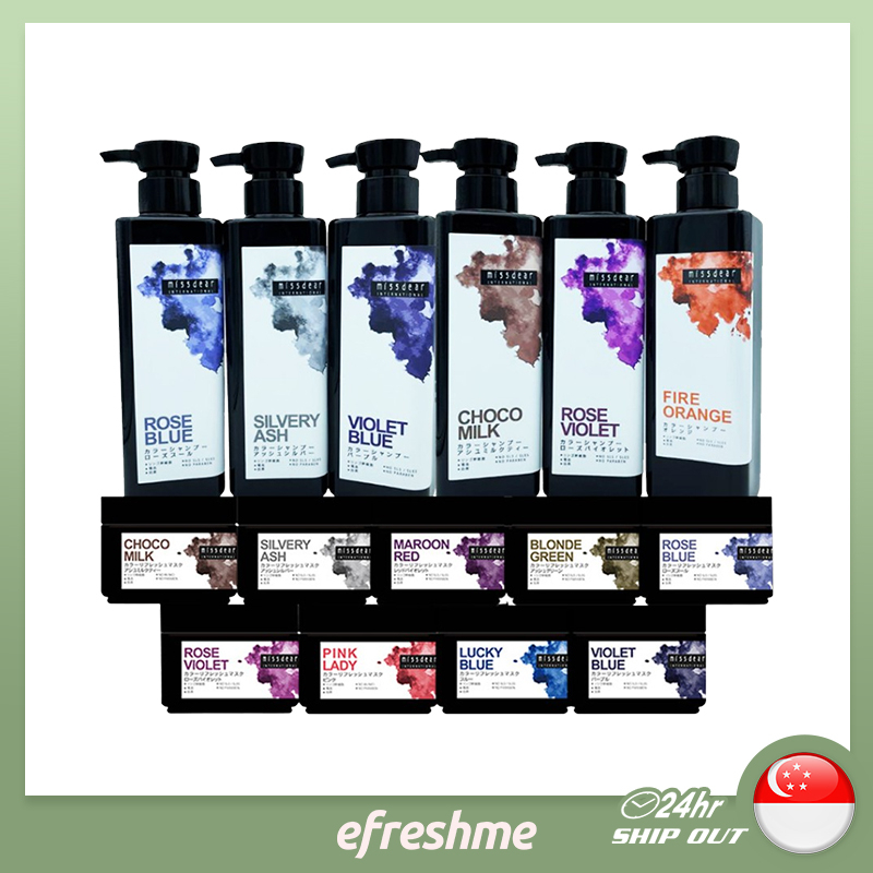 MISS DEAR UPSIZED SHAMPOO AND REFRESH MASK PROLONG VIBRANT HAIR COLOR ...