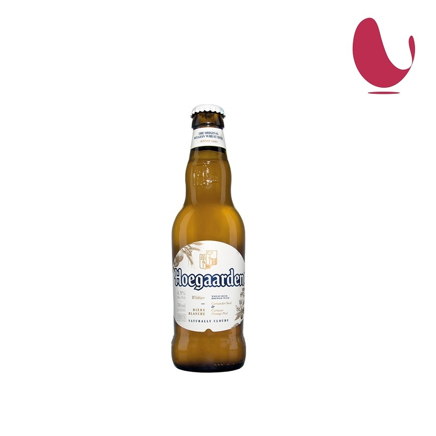 Hoegaarden Beer Bottle 330ml x 24 (Exp 14/11/25) | Shopee Singapore