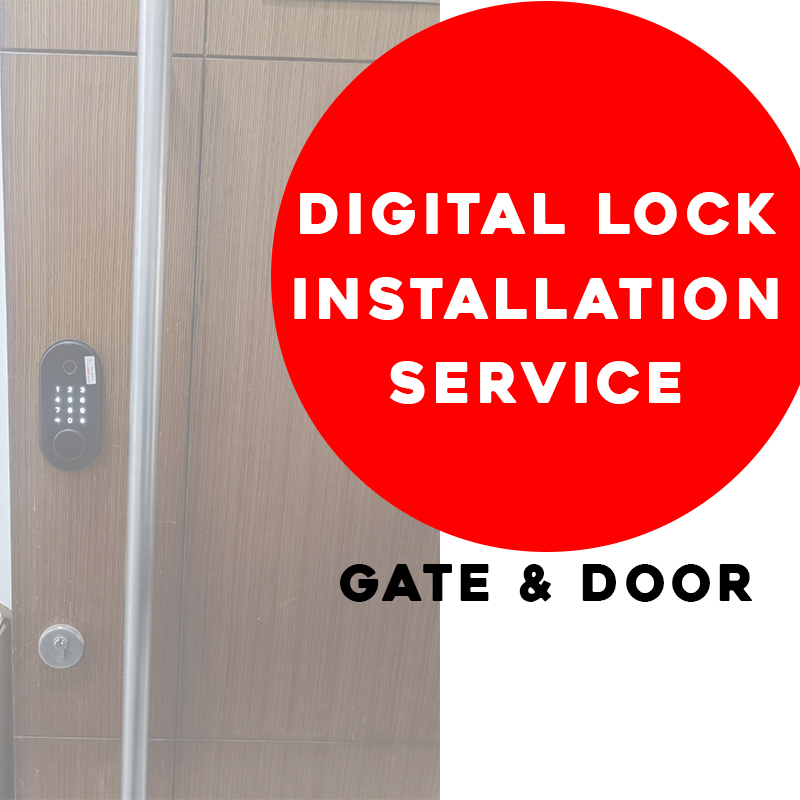 Digital Lock installation service lock install gate lock door lock ...